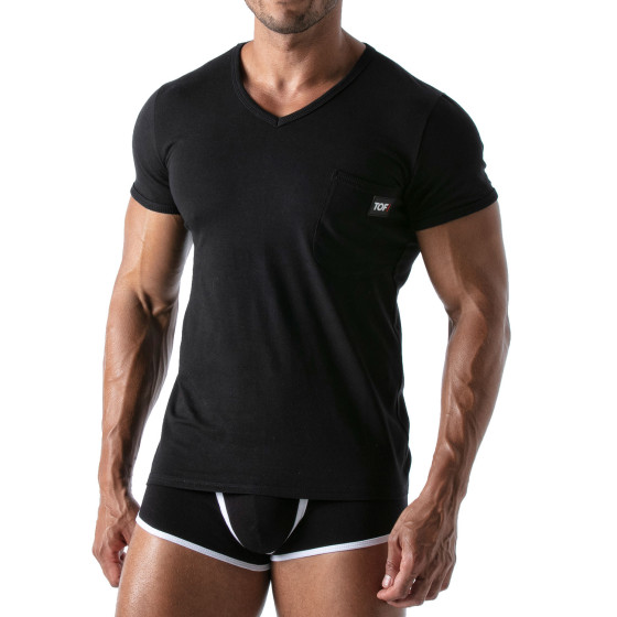 French Stringless Thong Black