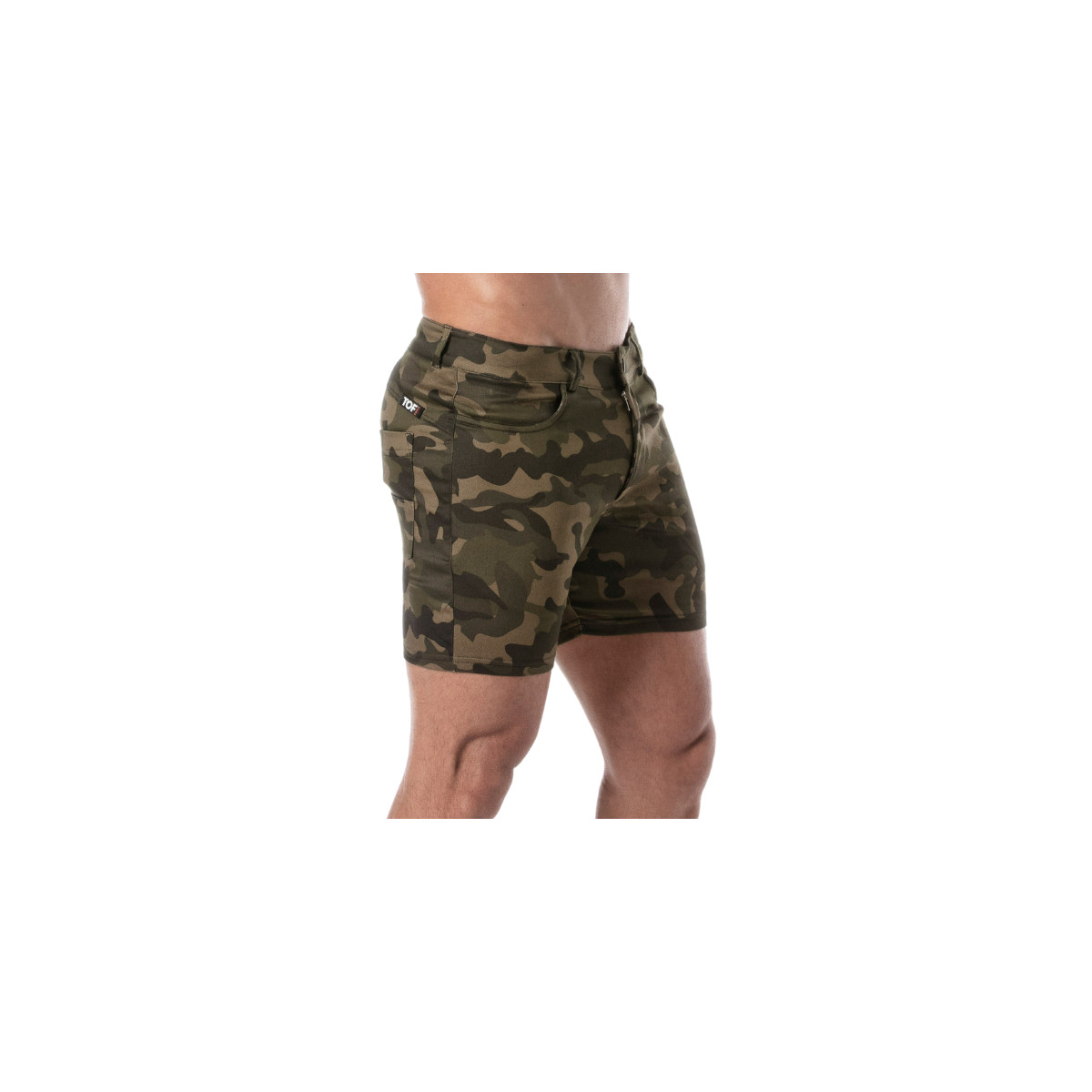 Men's Military Shorts – Sexy Camouflage Style | TOF Paris