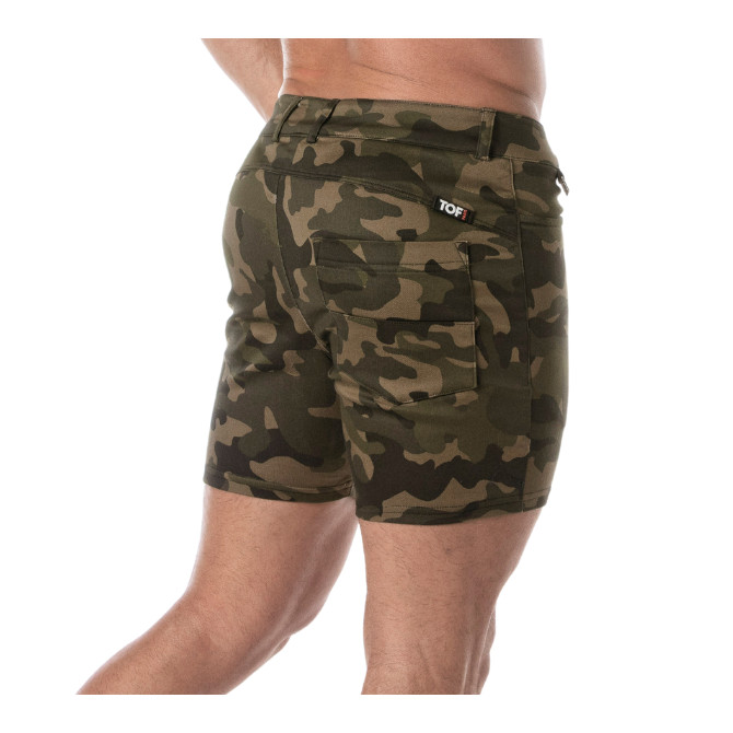 Men's Military Shorts – Sexy Camouflage Style | TOF Paris