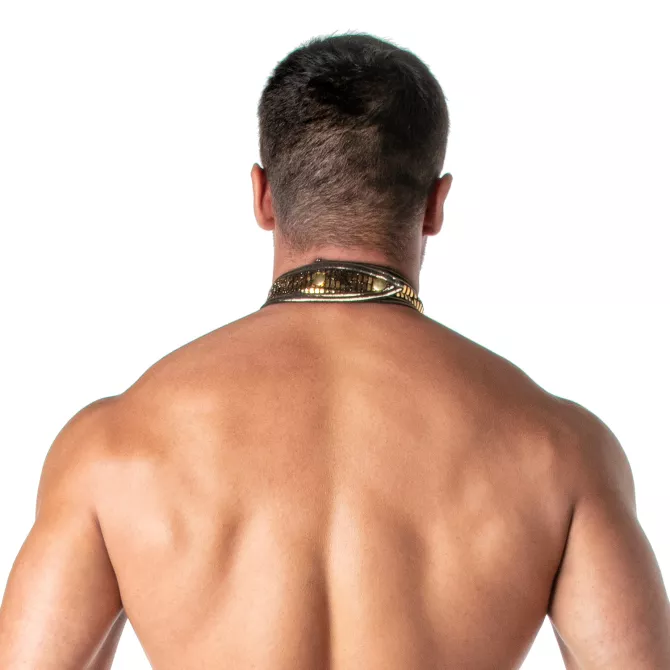 Men's Glitter Collar - Glamorous & Elegant Accessory | TOF Paris